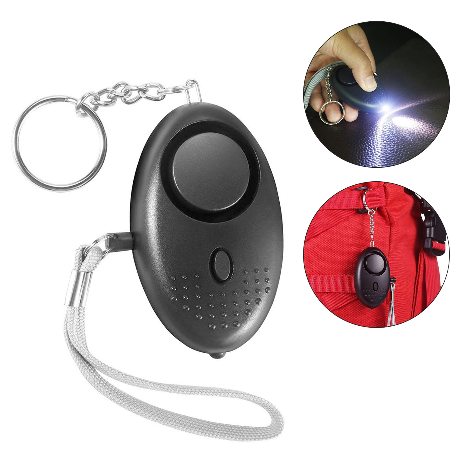 Safesound Personal Alarm Keychain Women Anti-rape Anti-attack Self ...