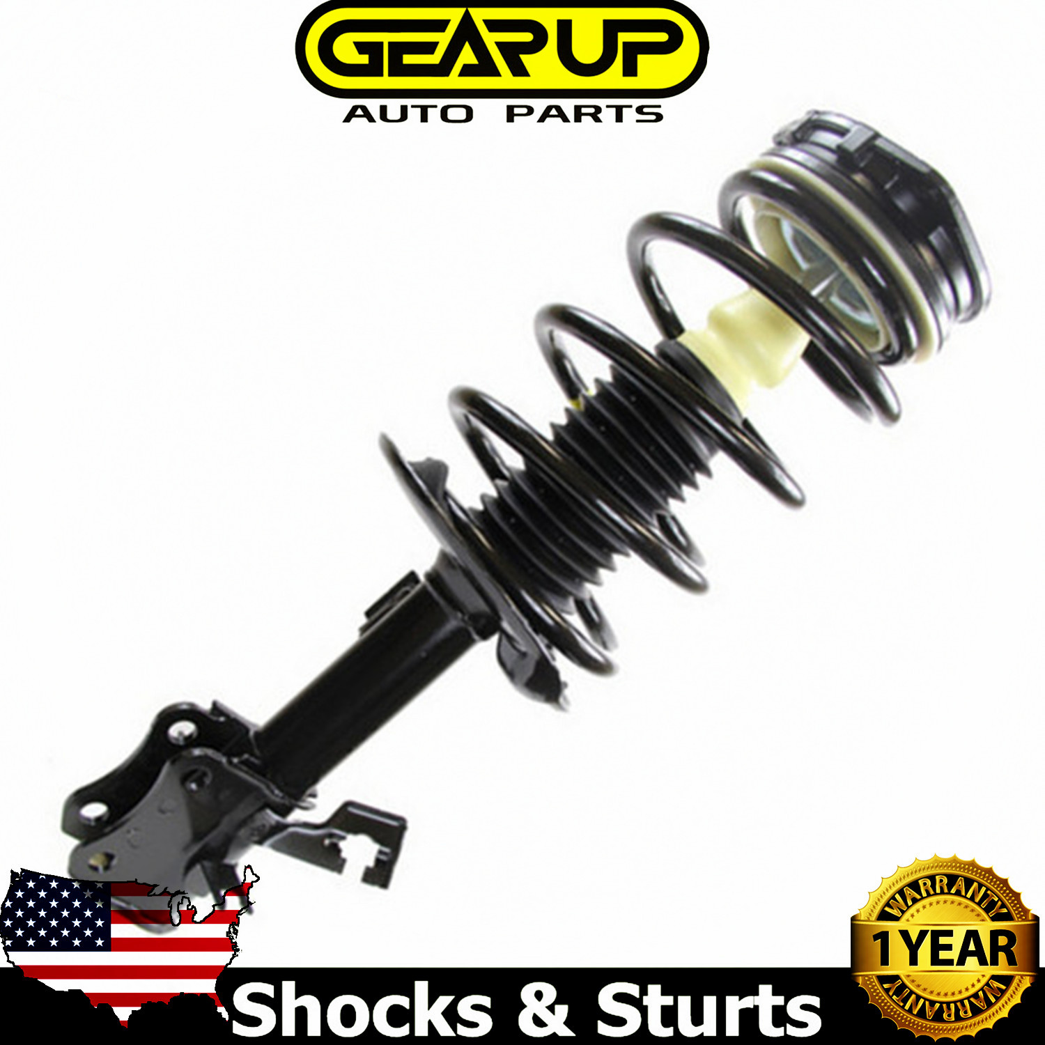 Front Quick Complete Struts W Springs And Rear Shocks For 2007 2012