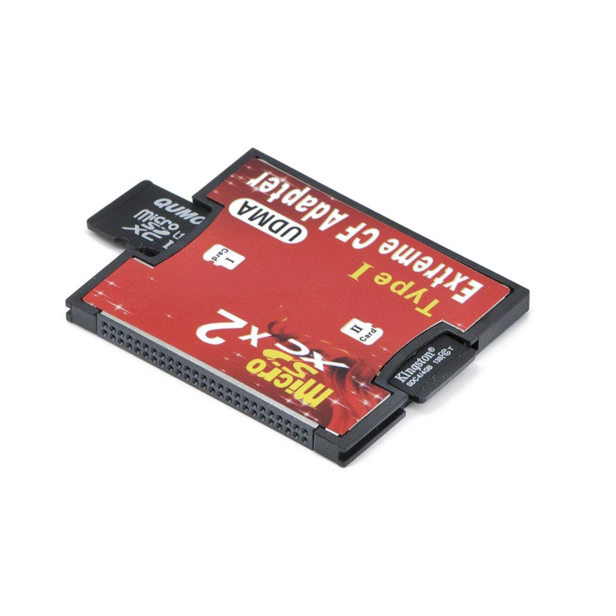 Type 1 Converter Dual Slot Micro SD To CF Card Adapter To Compact Flash Type 1 Converter Dual Slot Micro SD To CF Card Adapter To Compact Flash