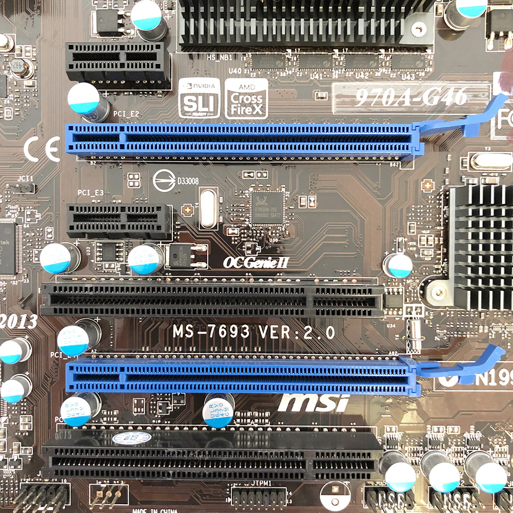 For MSI 970A-G46 MS-7963 Ver 2.0 Socket AM3+ AMD SATA 6Gb/s DDR3 ...