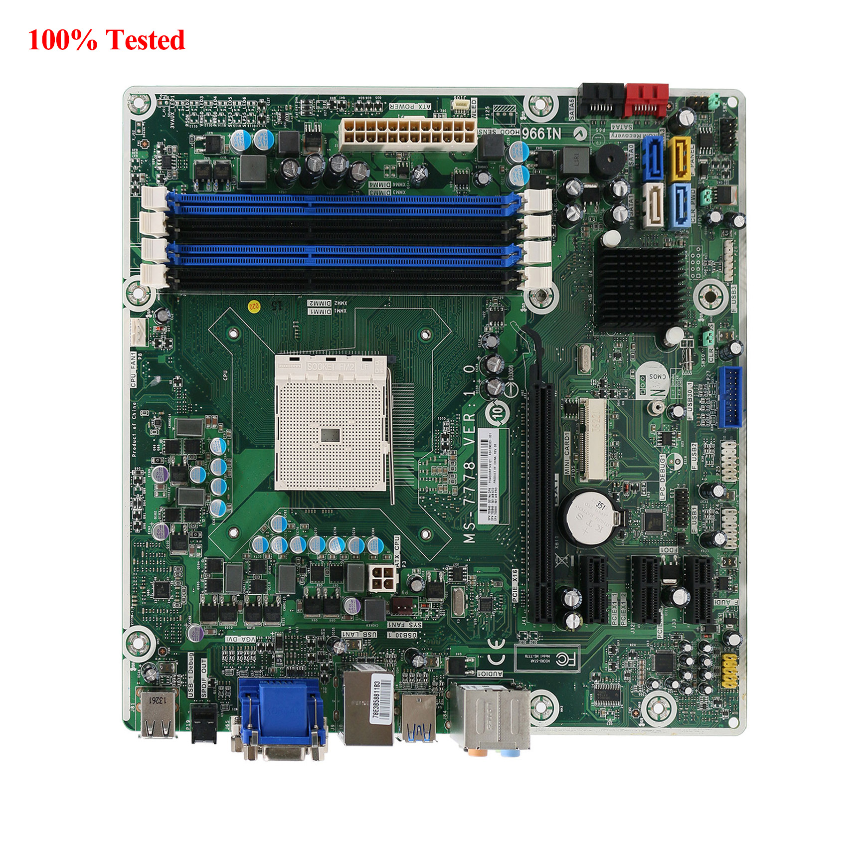 FOR HP Pro 3400 3515 Motherboard MS-7778 700846-001 696333-001 FM2 | eBay