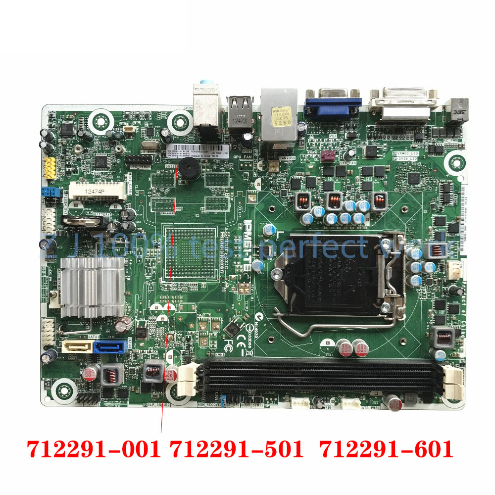 FOR HP IPM61-TB H61 1155 low-Power Motherboard 712291-001 712291-501 ...