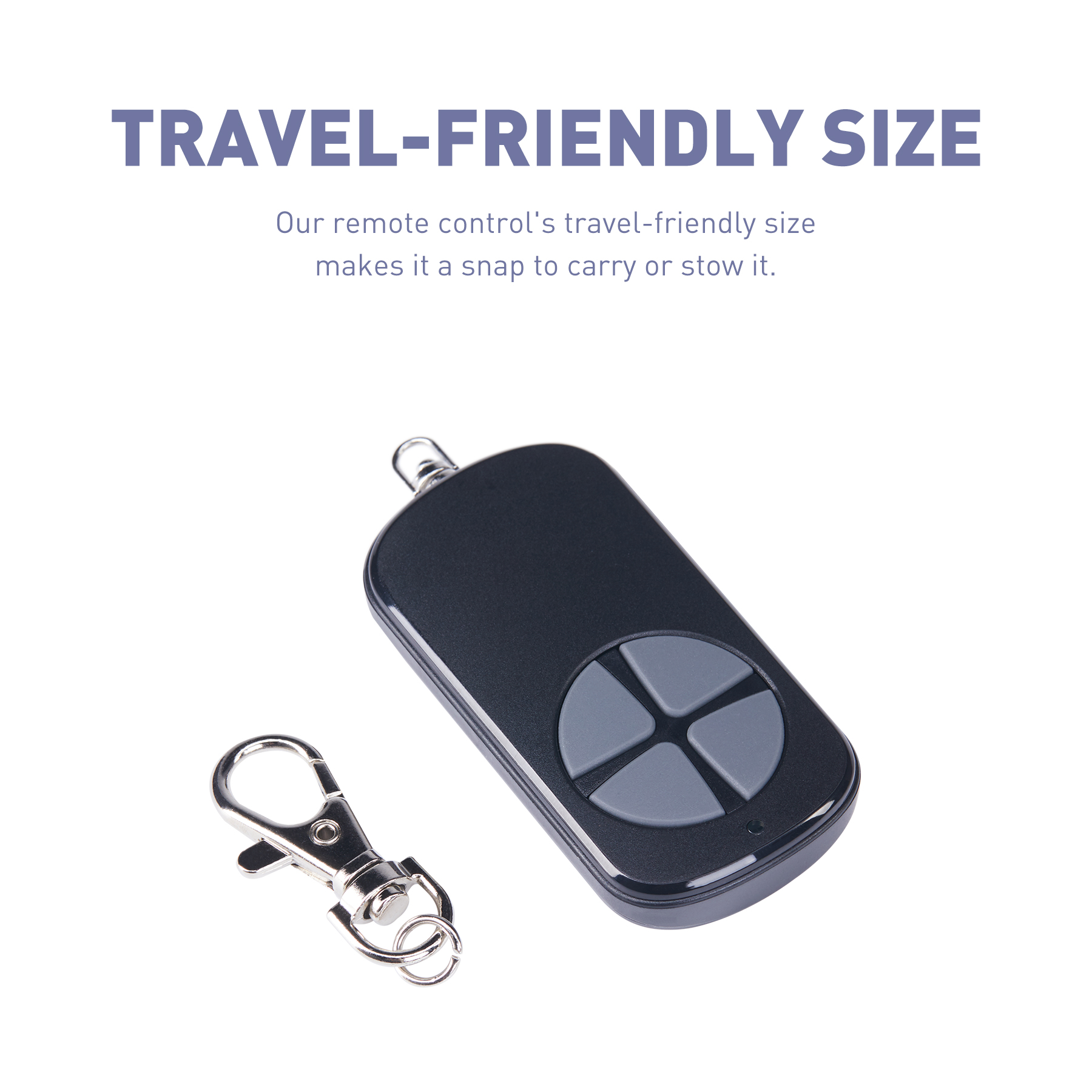 4Pcs 433.92 MHz Remote Control Wireless Keypad Backup for Sliding Gate ...