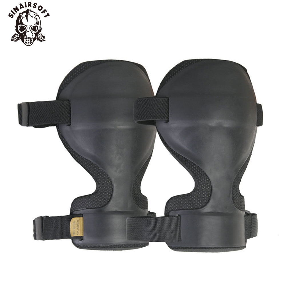 ARC Style Tactical Combat Military Knee Cap Protector Pads SWAT Airsoft ...