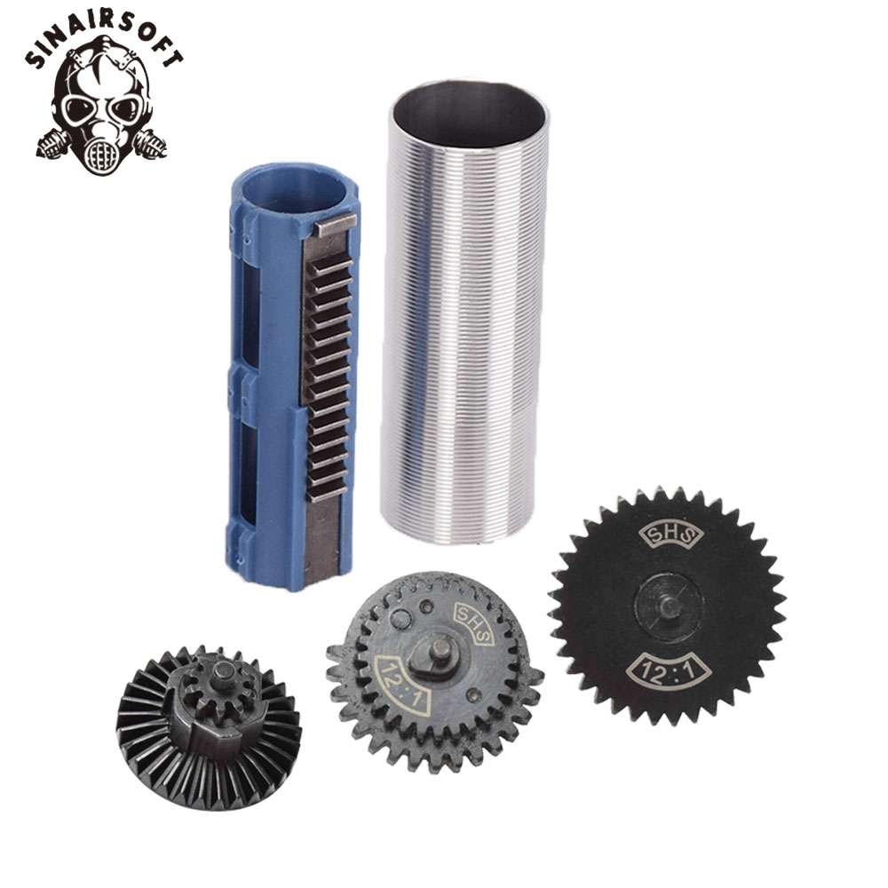 SHS 12:1 Gear Set 14 Teeth Piston Nozzle Cylinder Spring Guide Kit ...