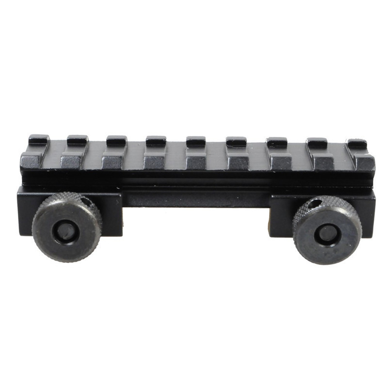 Low Profile 20 mm Weaver Picatinny Scope Riser Rail Mount 8 Slot Quick ...