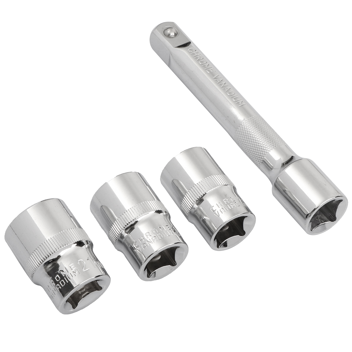 1/2" Ratcheting Torque Wrench Square Socket Drive Extension Adjust 28 ...