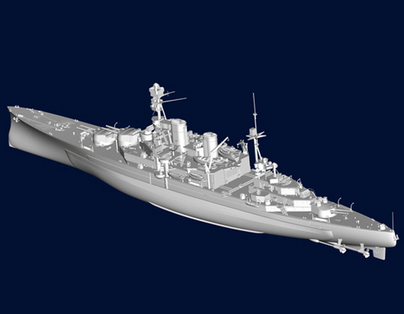 Купить Модели HMS REPULSE 1941 1/350 ship Trumpeter model kit 05312 в ...