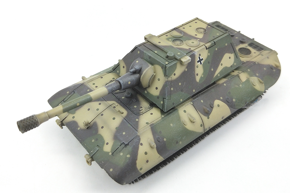 GERMAN E-100 W/ KRUPP TURRET 1/72 NON DIECAST MODEL FINISHED TANK MODEL ...