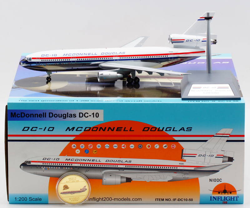 Купить Модели самолетов, вертолетов Inflight MCDONNELL DOUGLAS dc/10 ...