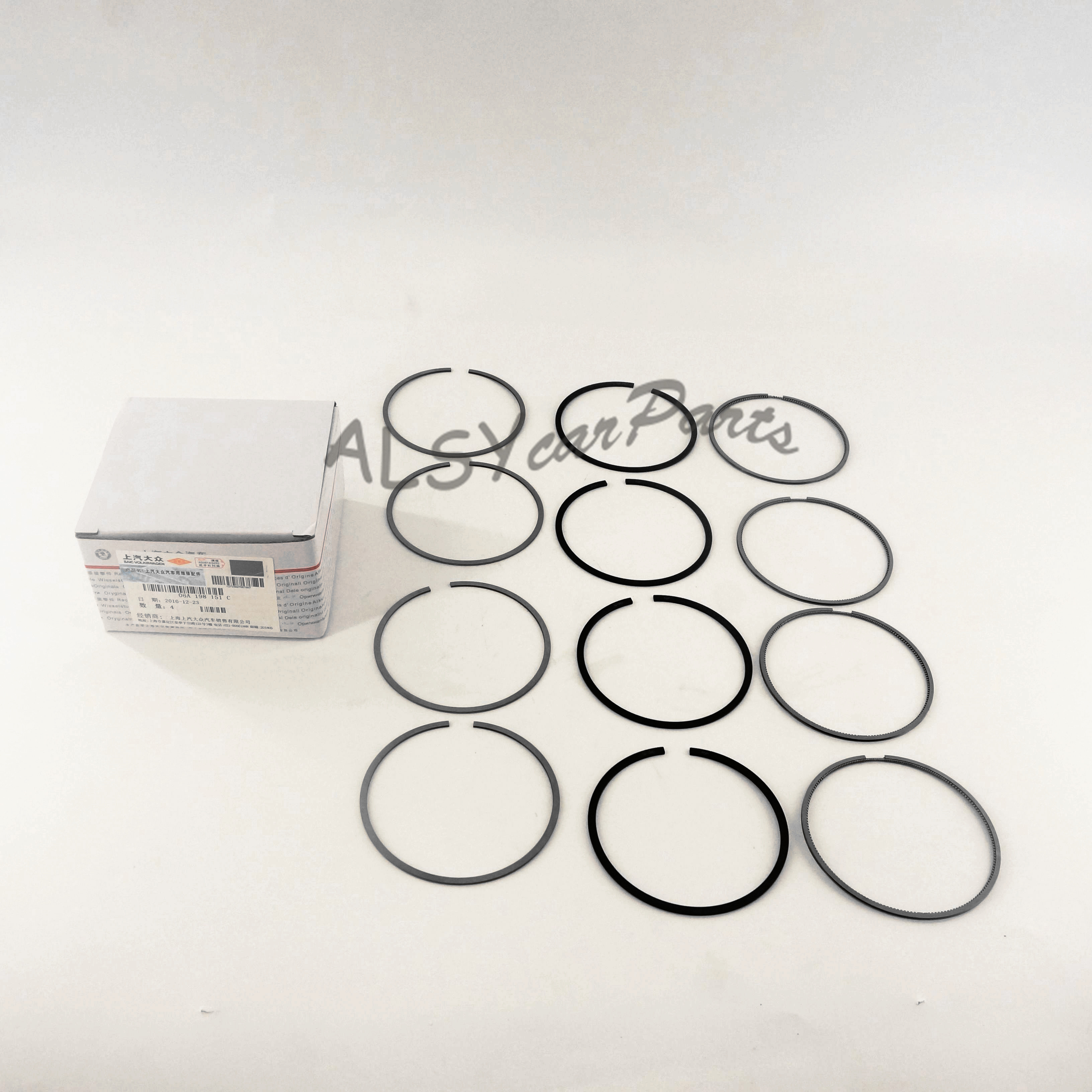 1 Set STD Piston Ring Fit For VW Jetta Bora Golf Passat Beetle SKODA 2. ...