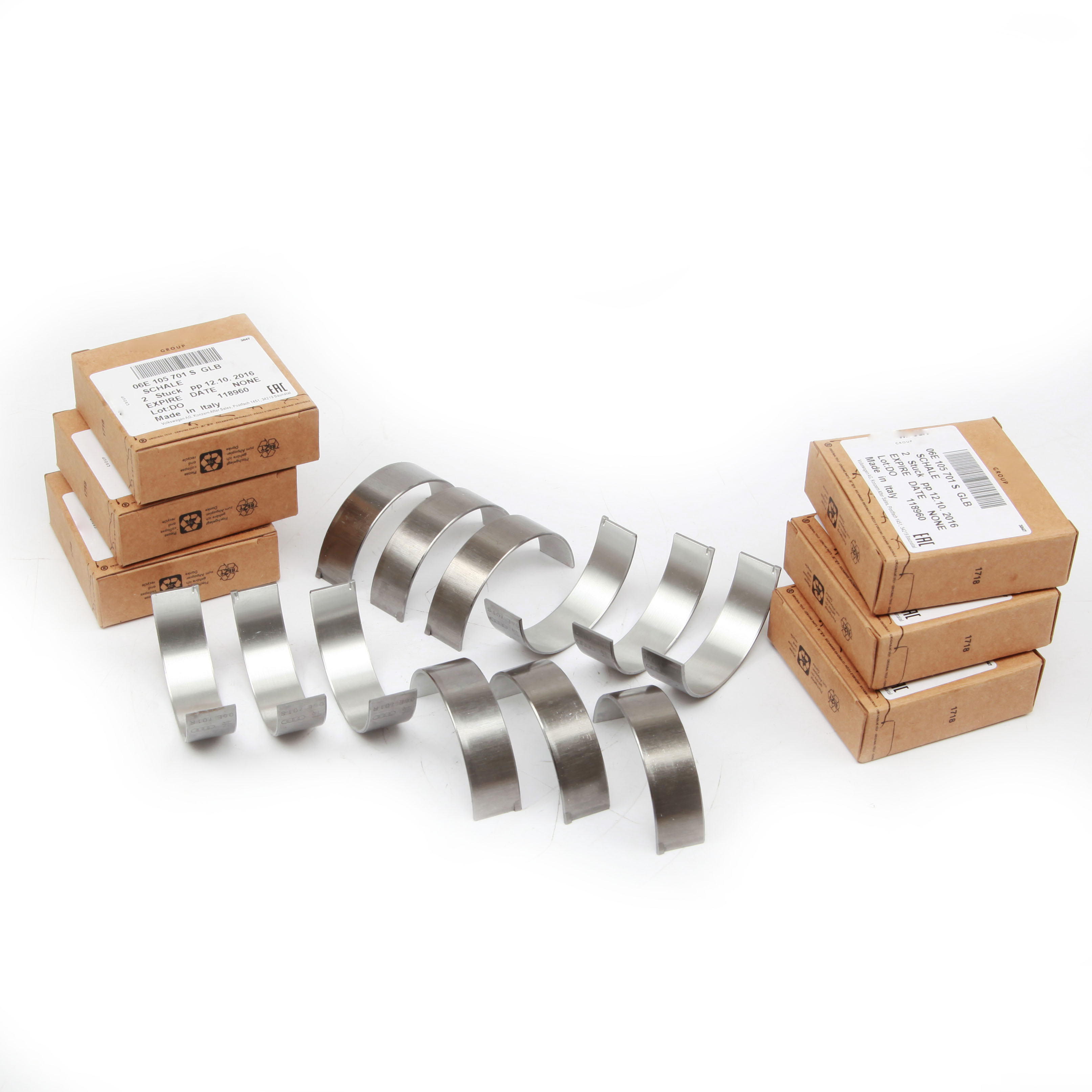Engine Connecting Rod Bearing Shell Kit Fit For Audi A4 B8 A6 A8 VW ...