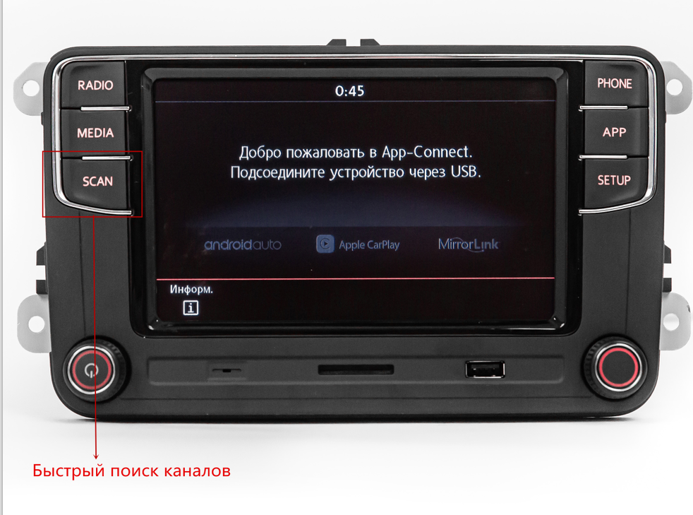 RCD330 CarPlay 6.5 in Upgrade Radio RCD330G PLUS Fit For VW Eos Golf ...