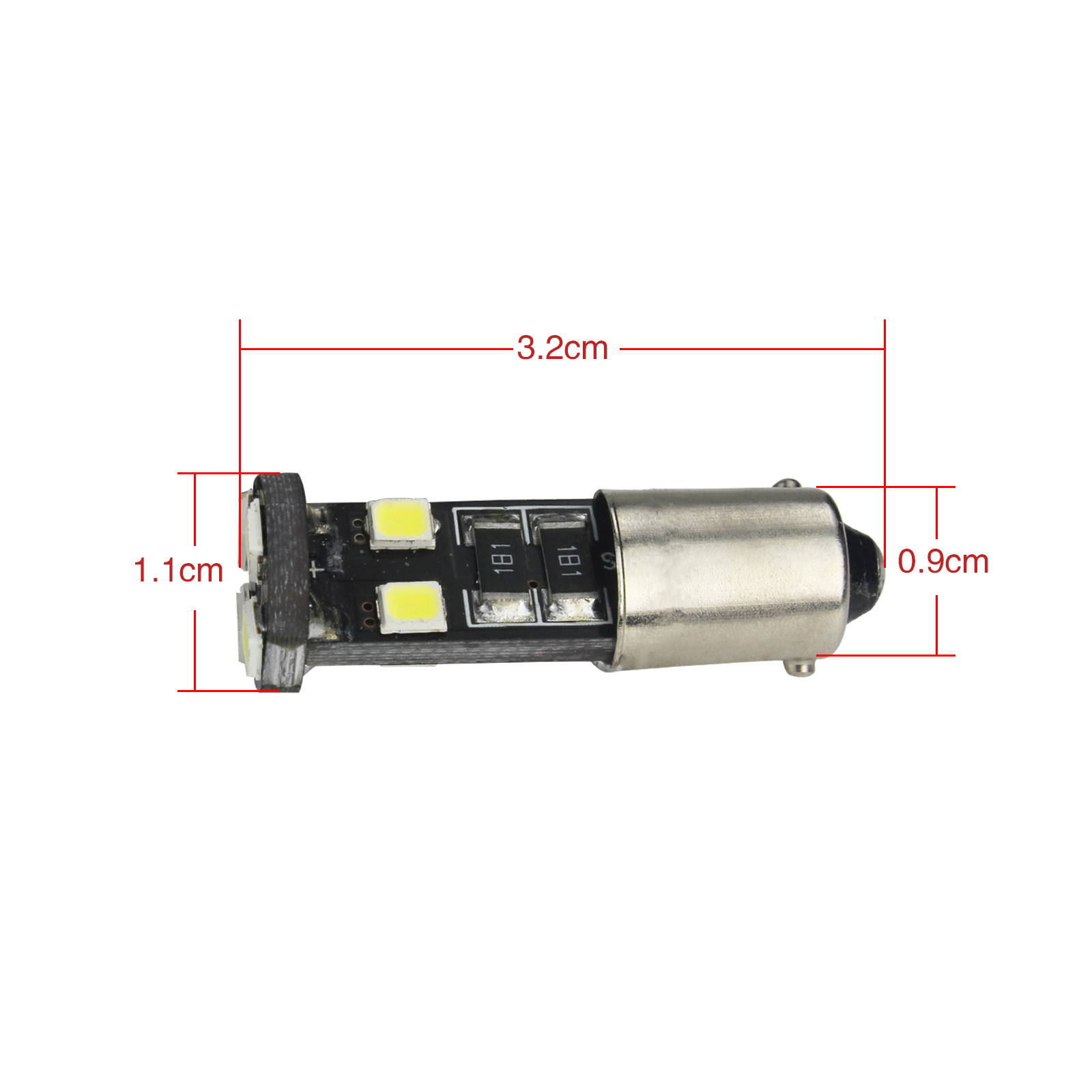 For CITROEN C4 GRAND PICASSO - BAX9s H6W -CANBUS LED Parking Beam ...