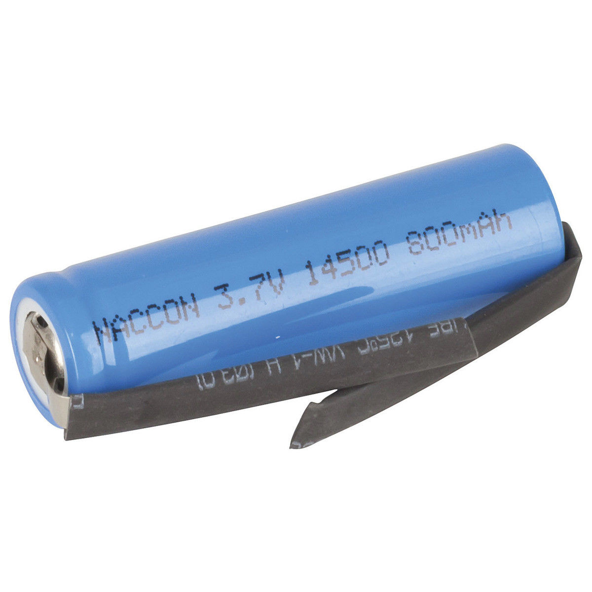 14500 Rechargeable Li-Ion Battery 800mAh 3.7V Solder Tag SB2301 ...