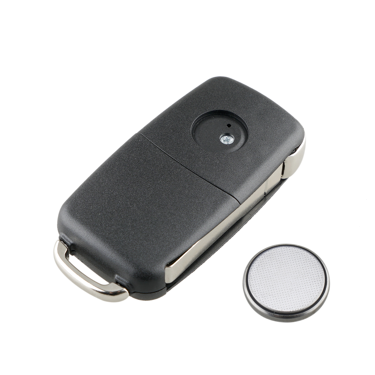 For VW Transporter Caddy 3 Button Flip Remote Key Fob Case Replacement ...