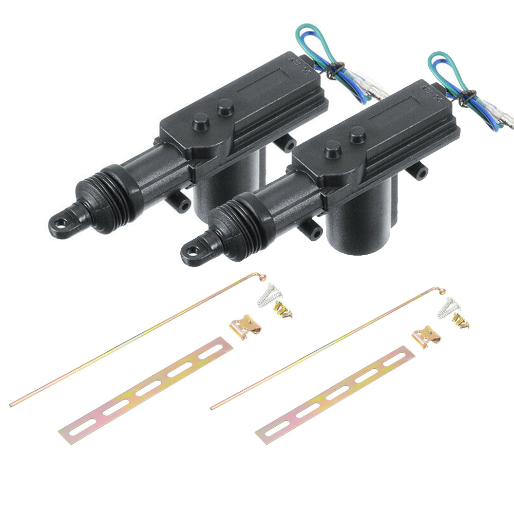 2 Universal 2 Wire Door Motor Slave Lock Actuator Solenoid Central ...