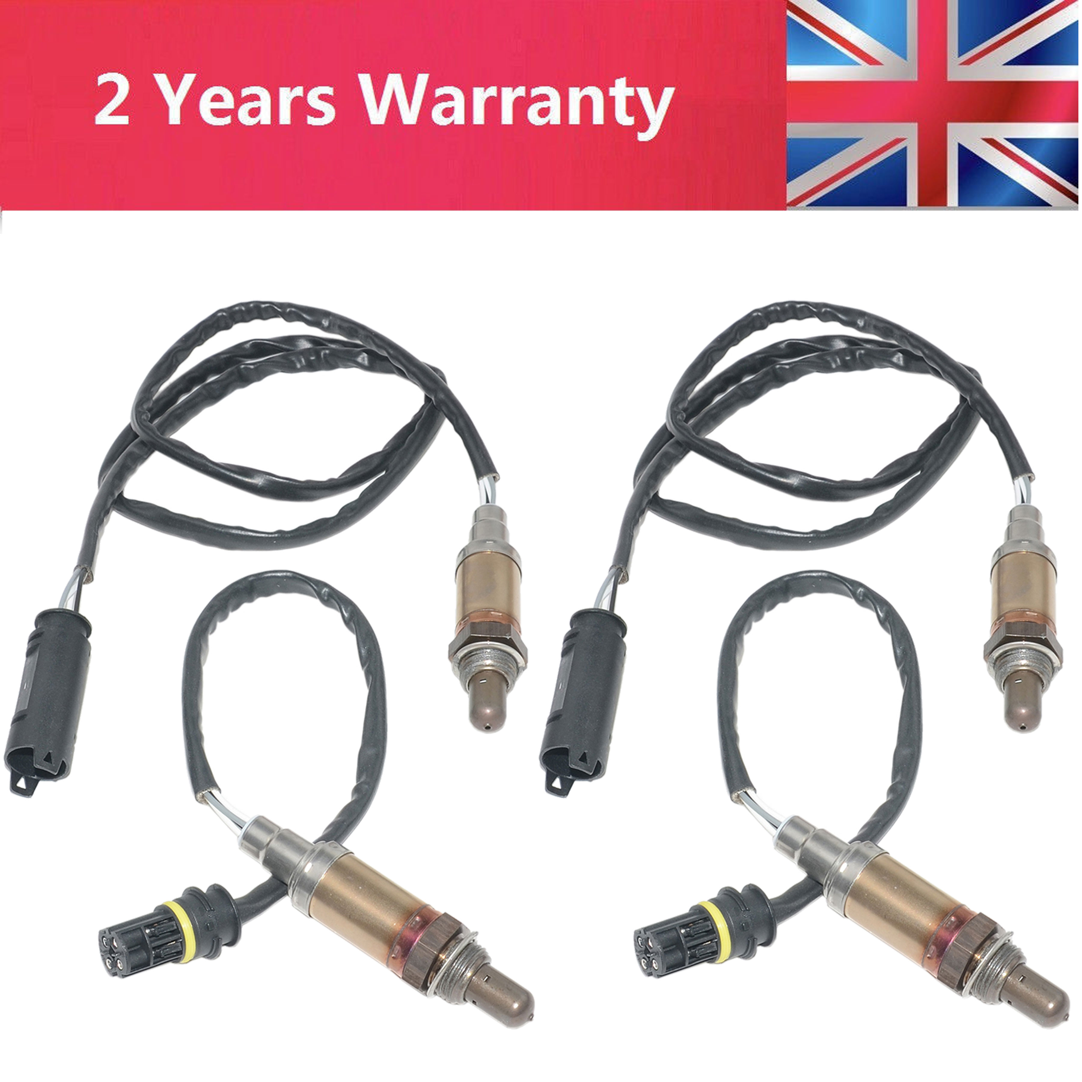 2*Front +2*Rear O2 LAMBDA Oxygen Sensors for BMW 3 Series E46 1997-2007 ...