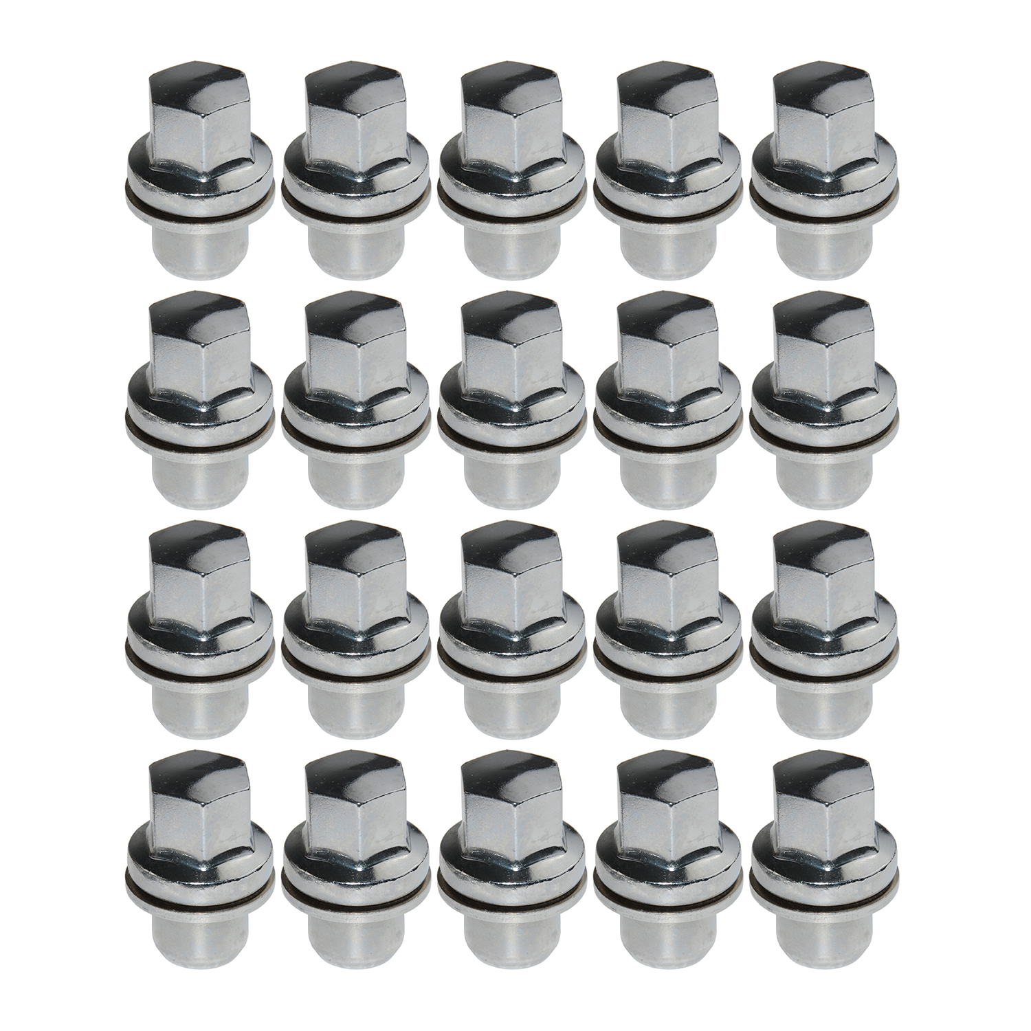20PCS Alloy Wheel Nut Land Rover L322 Discovery 3 4 5 Range Rover&Sport ...