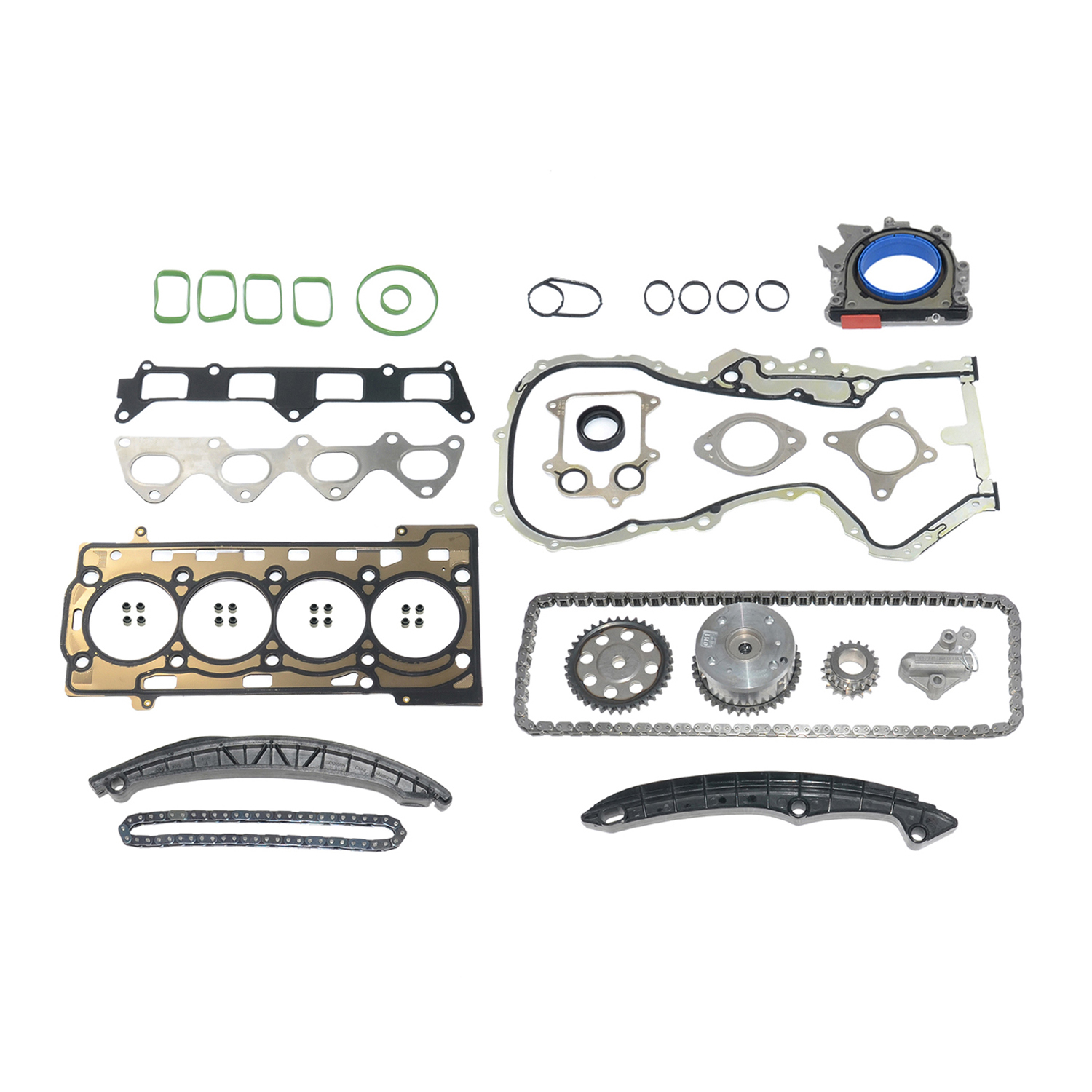 Steuerkettensatz +Dichtung Audi VW Skoda 1.4 TSI CAX CAV CTH BKG AXU 1. ...