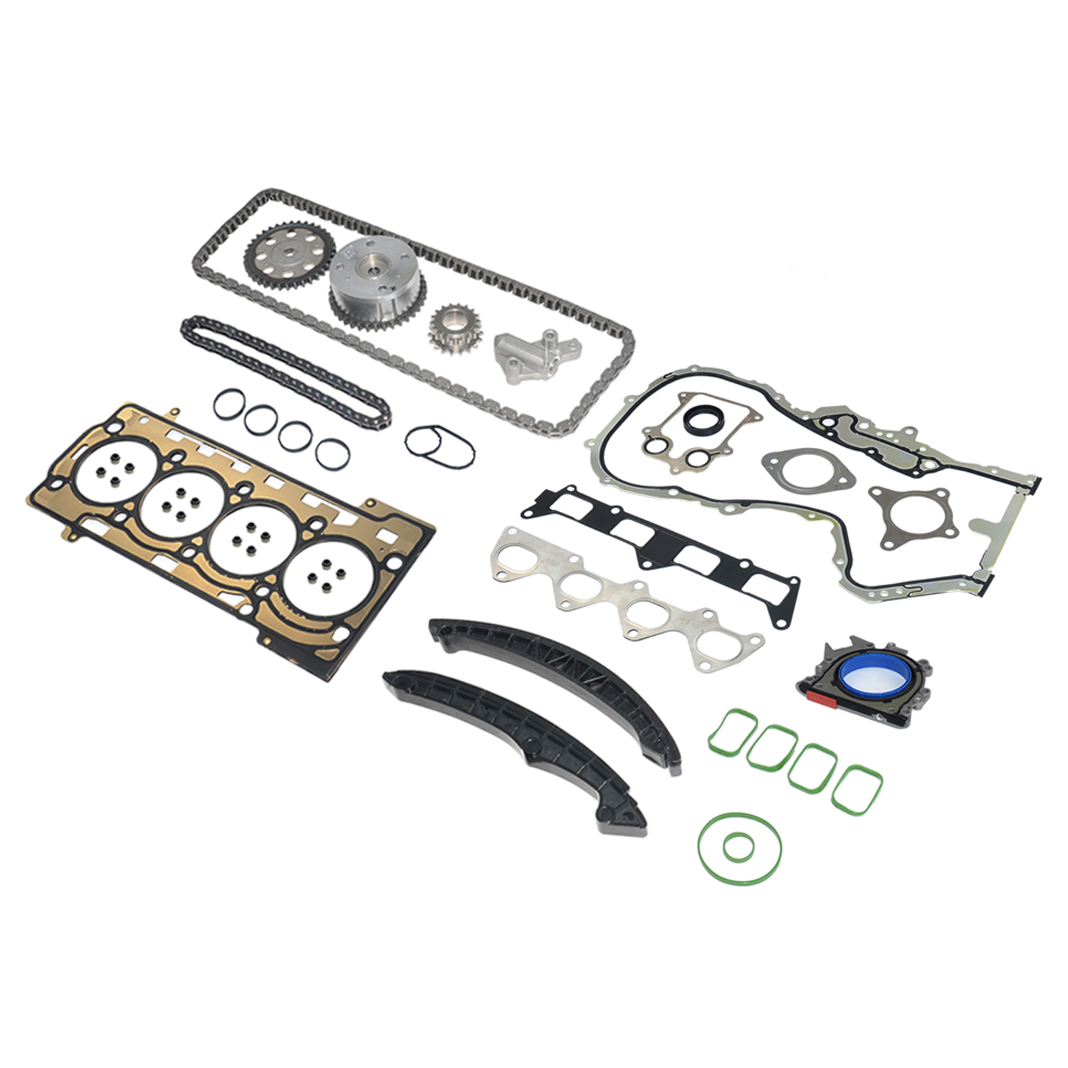 Steuerkettensatz +Dichtung Audi VW Skoda 1.4 TSI CAX CAV CTH BKG AXU 1. ...