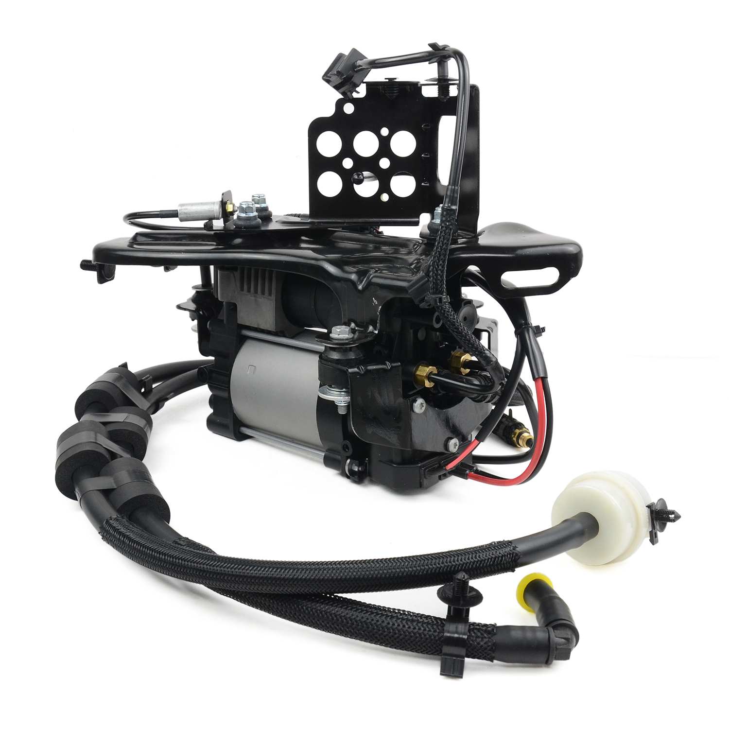 Air Suspension Compressor Pump + Bracket For Jeep Grand Cherokee WK2 ...
