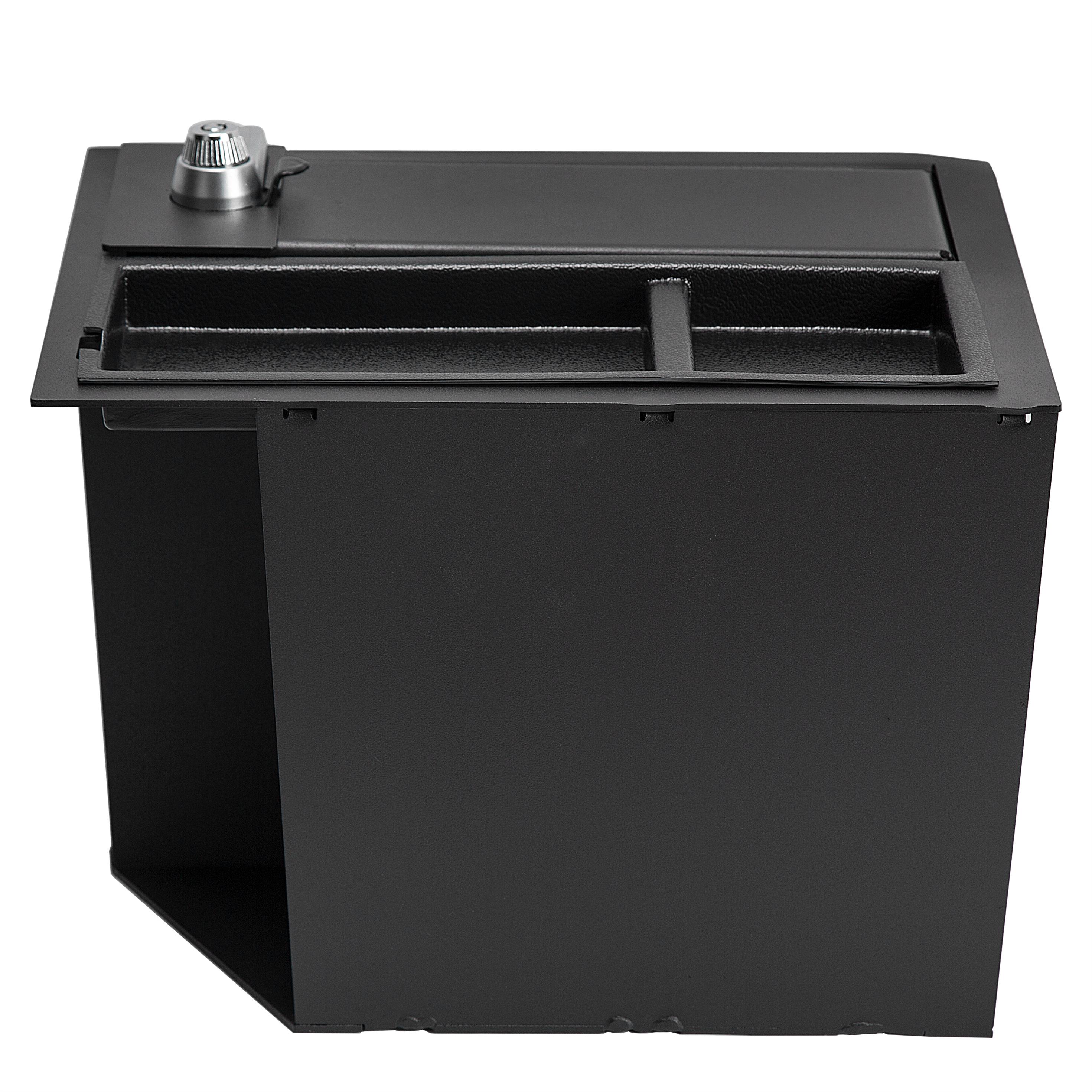 For 14-2021 2019 TOYOTA Tundra Center Console Safe GUN Storge Box W ...