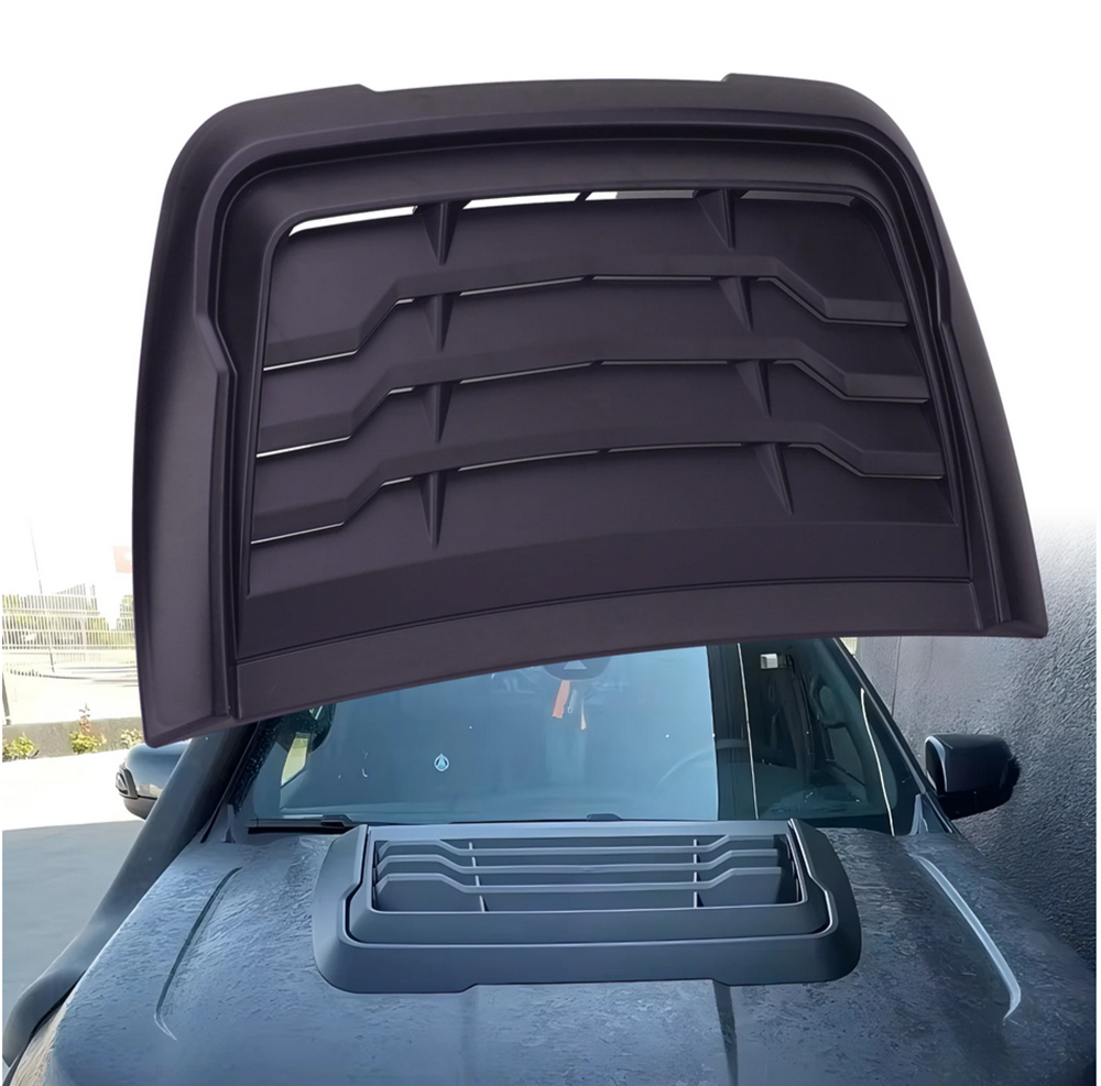Air Flow Intake Bonnet Scoop Hood Vent Cover Deflector Hood Vent Decor ...