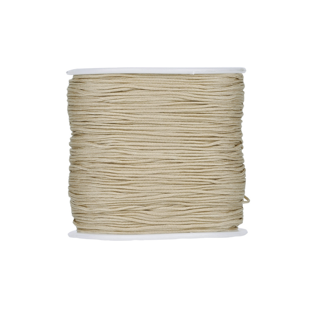 100yds/Roll Braided Nylon Cords Imitation Silk Threads Tiny String ...