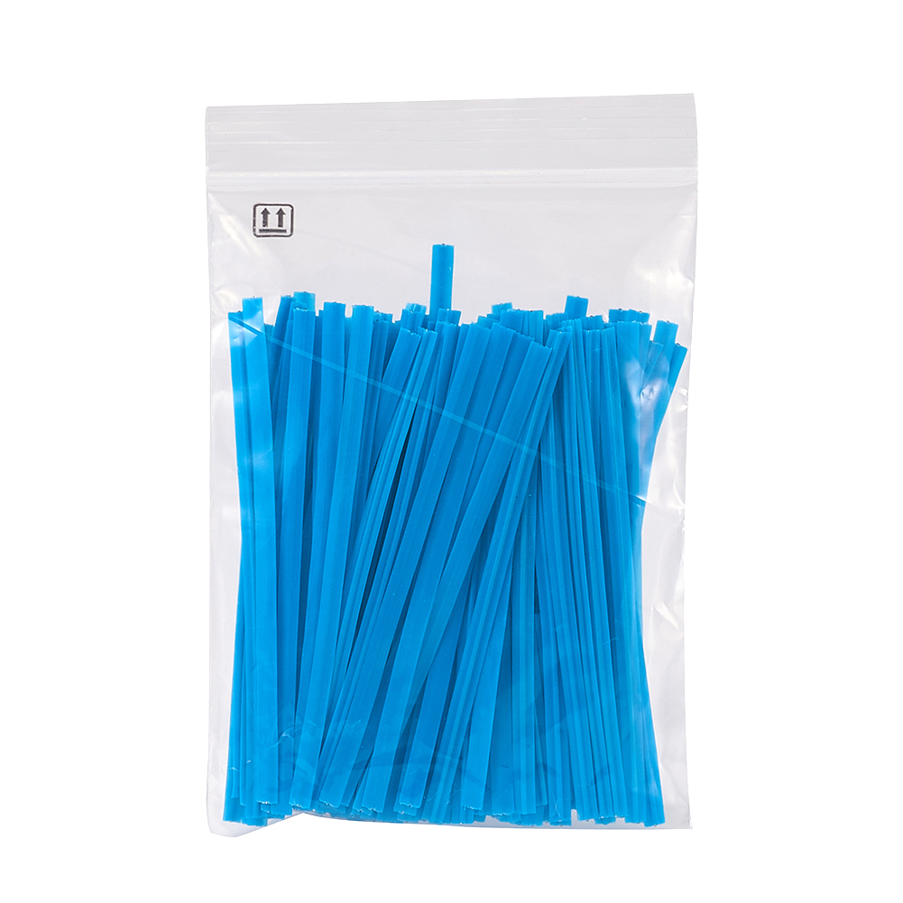 100pcs PE Bendable Flexible Wire Galvanized Iron Wire Single Core ...