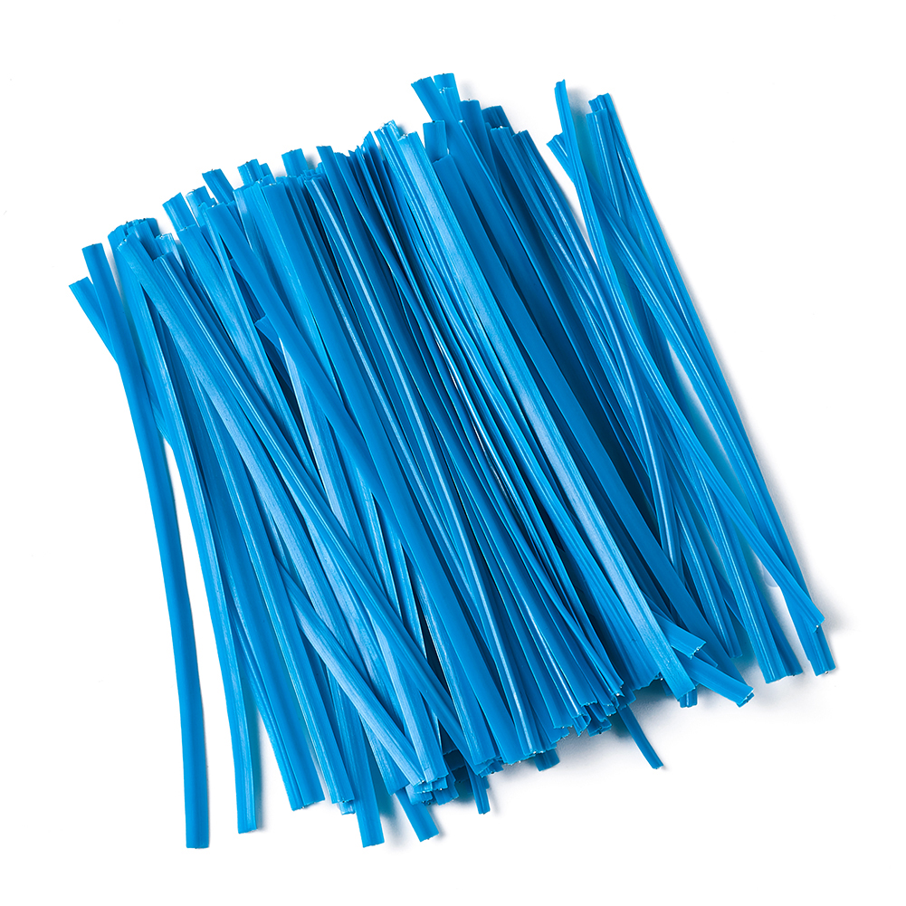 100pcs PE Bendable Flexible Wire Galvanized Iron Wire Single Core ...