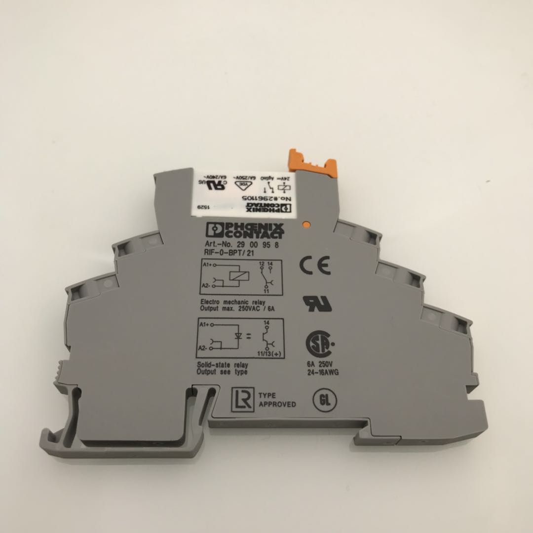 Phoenix No.2961105 Contact Single Relay with No.2900958 Socket 6A 24VDC ...