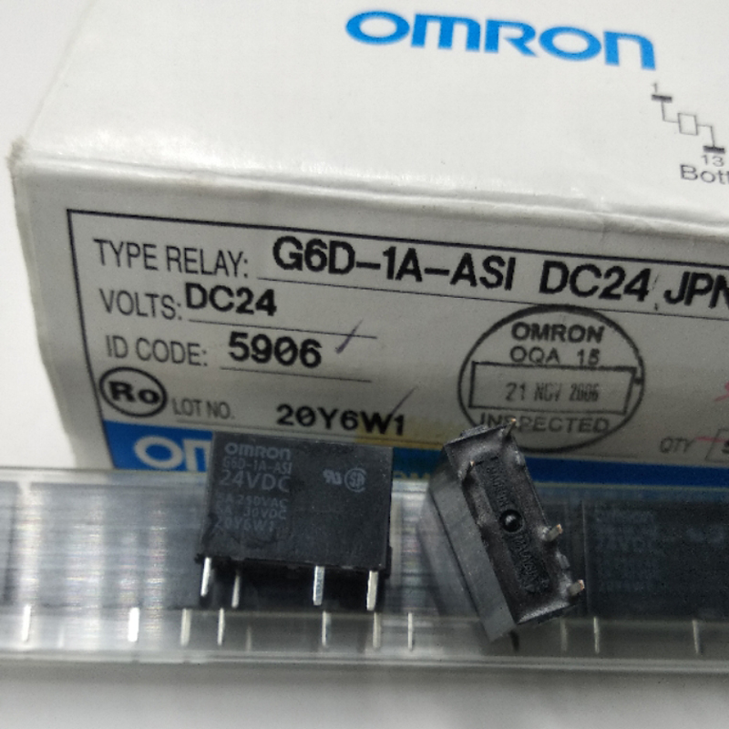 Omron G6D-1A-ASI DC24 Power Relay 5A 250VAC 4 Pins | eBay
