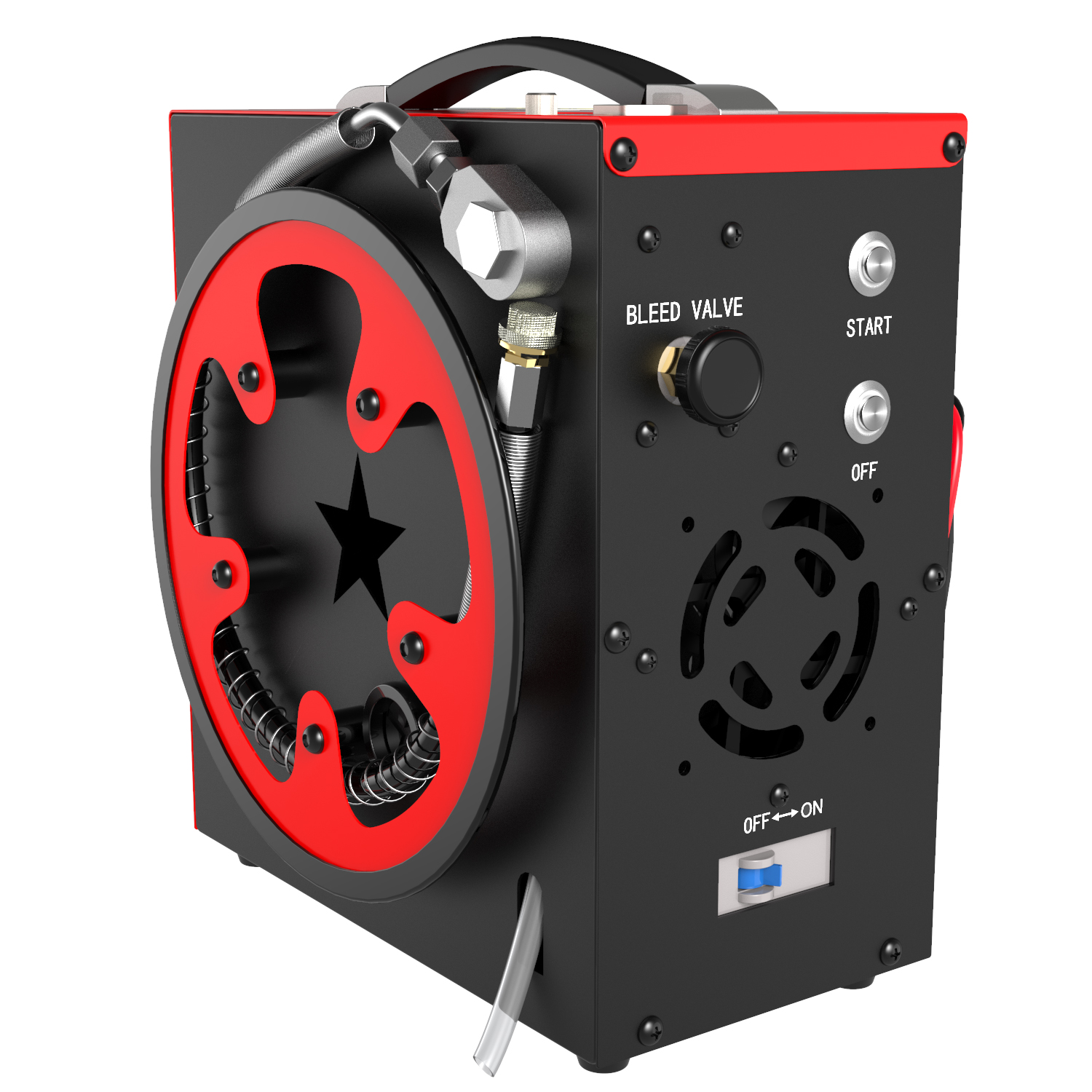 Купить Аксессуары Anbull GXE5K2 4500psi auto/stop PCP Pump Air Rifle ...