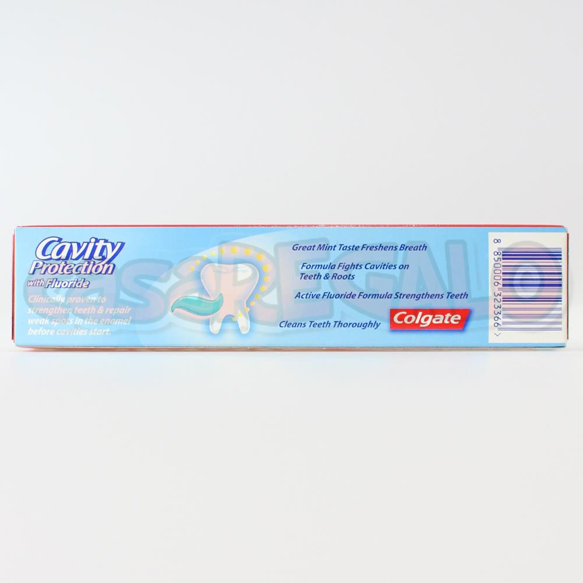COLGATE TOOTHPASTE MAXIMUM CAVITY PROTECTION BLUE MINTY GEL 160g | eBay