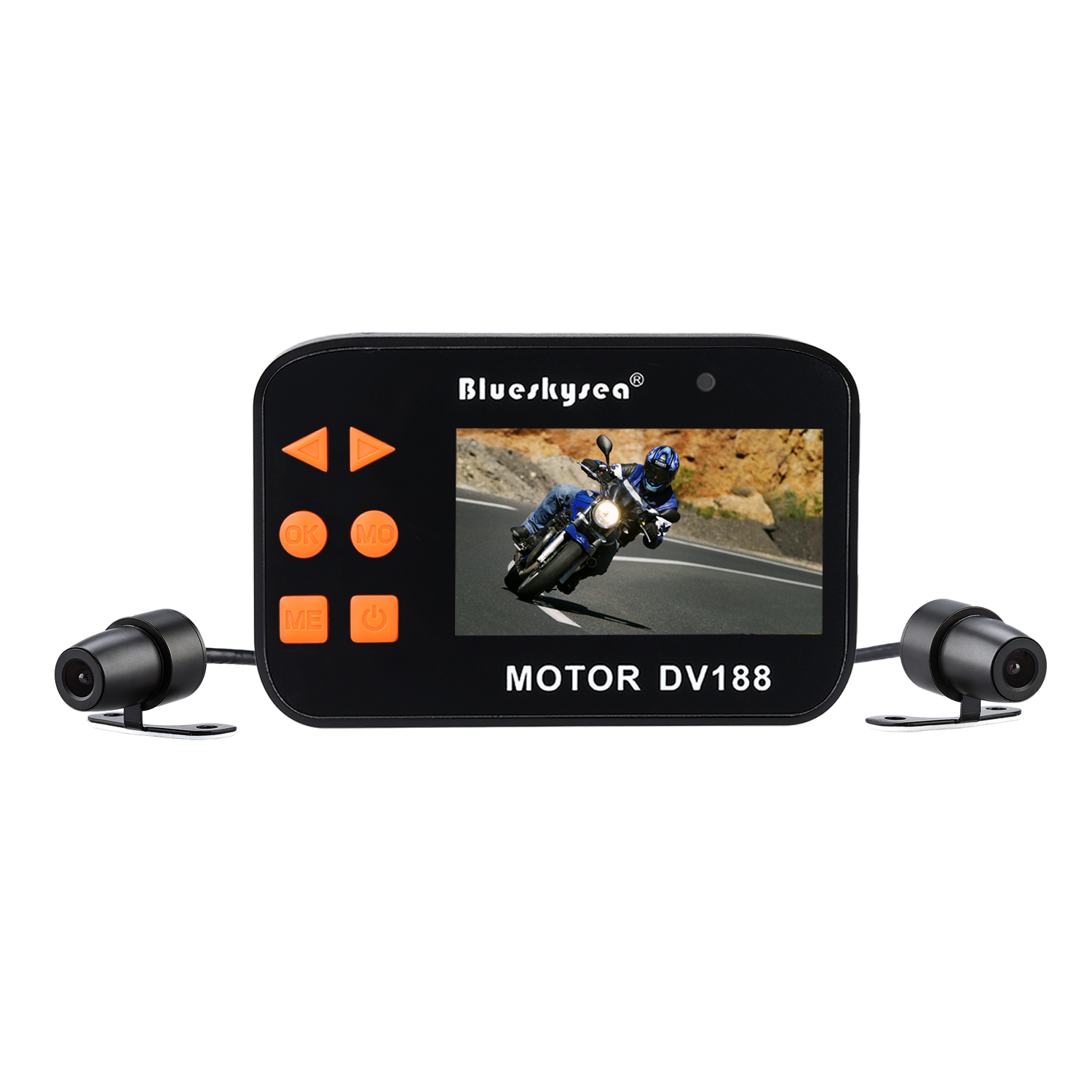 Dual Motorbike Camera Motorcycle 1080p HD Video DVR Video Dash Cam ...