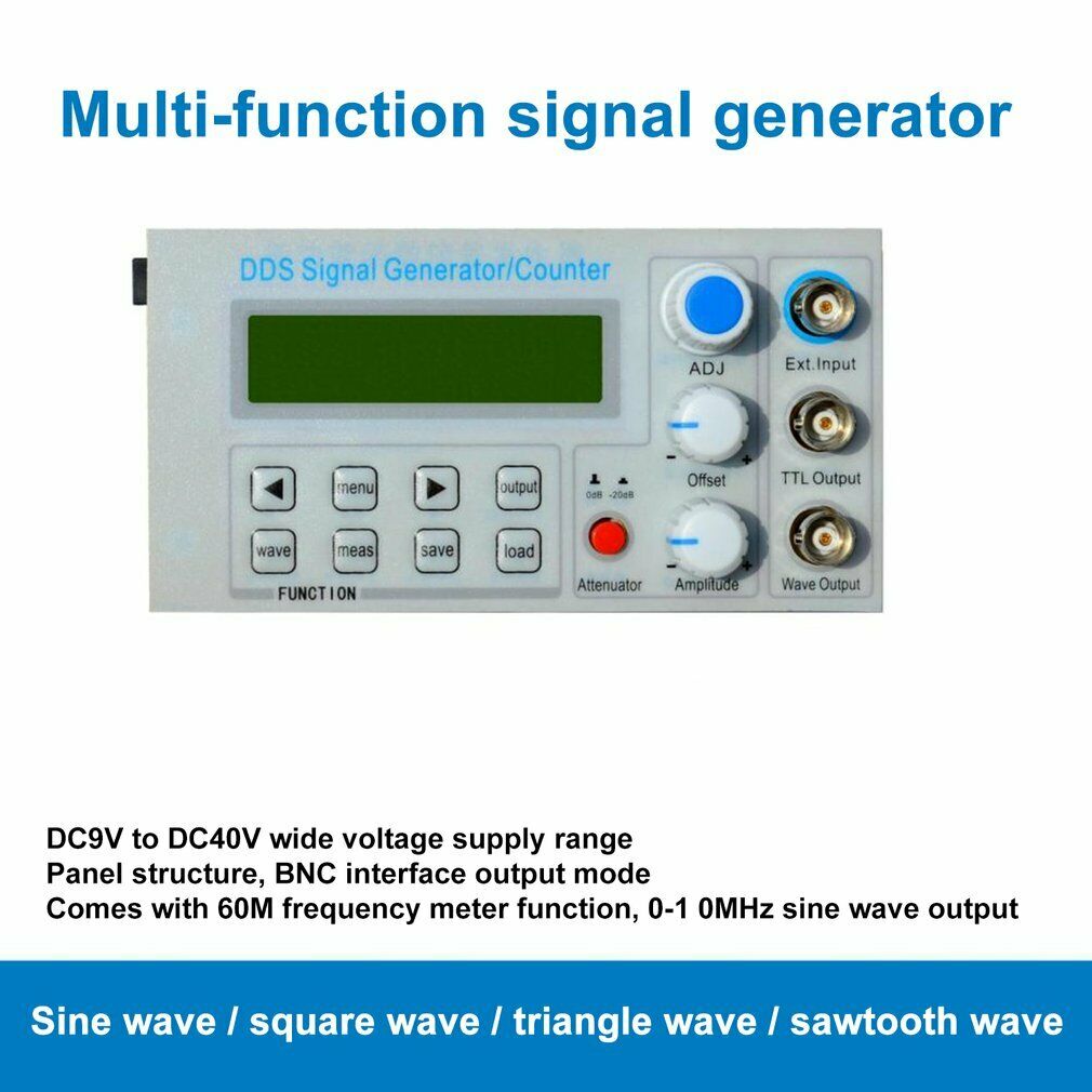 10mhz Sgp1010s Embedded Panel Dds Function Signal Generator Multiple Waveforms 889251535178 Ebay