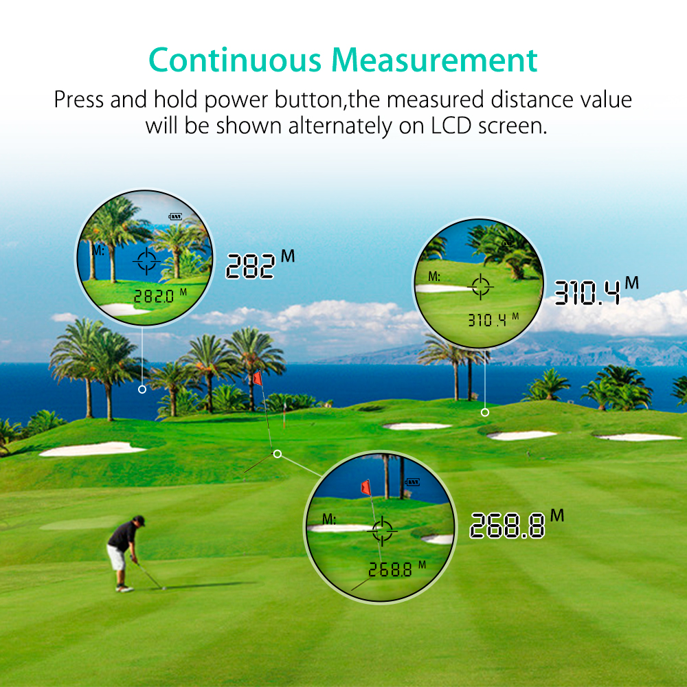 Купить Дальномер для гольфа ADALOV LF600G BOBLOV Golf Rangefinder Scope ...