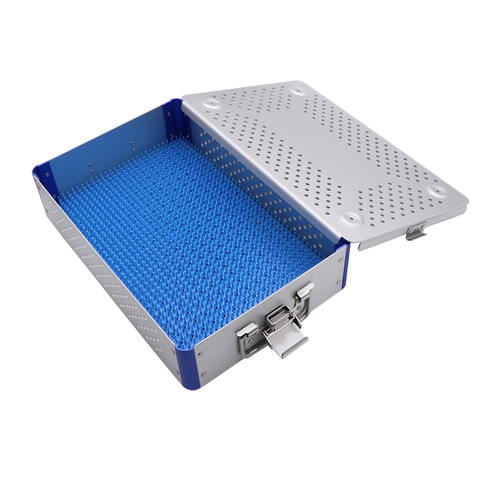different size disinfection sterilising tray case box for surgical ...