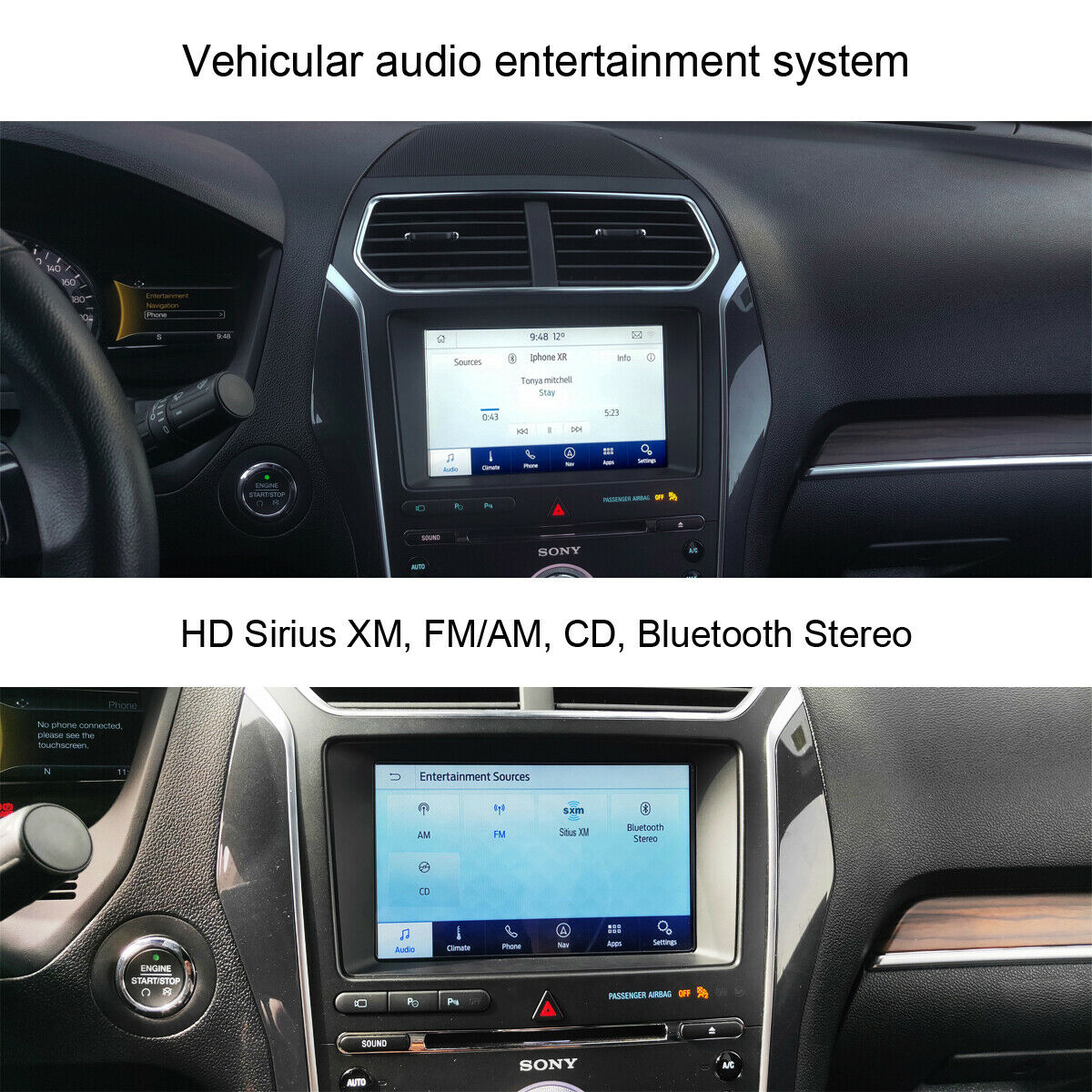 SYNC2 to SYNC 3 Upgrade Fit Ford 150 Edge Lincoln NAVI Touch APIM ...