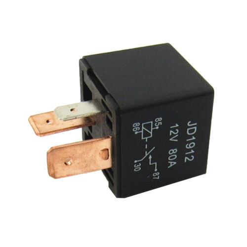 JD1912 4Pins Automotive Truck Car Relay DC 12V 40A 12VDC w/ SOCKET Fit ...
