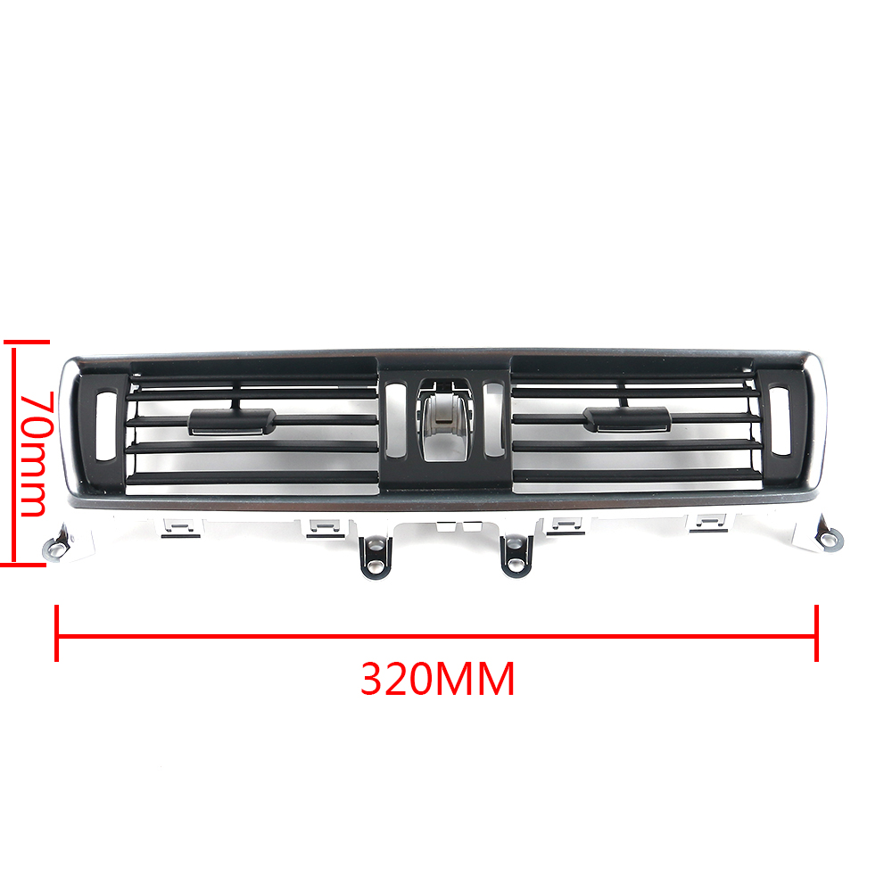 Car Air Outlet Front Center Vent Dash Panel Grille Cover For BMW 5 ...