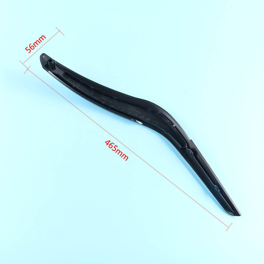 51412991776 Right Inner Door Handle Pull Panel Trim Black Fit BMW X1 ...