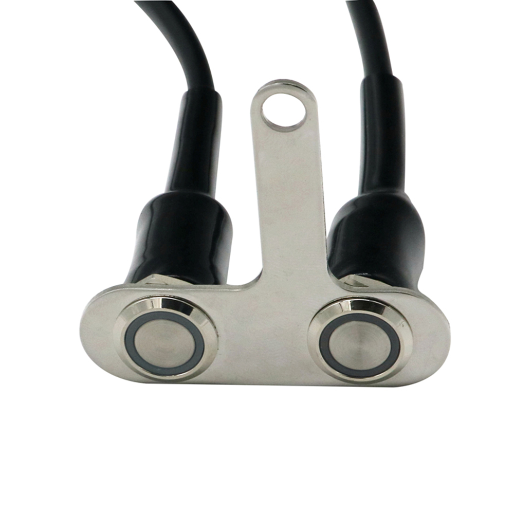 12V LED Motorcycle Switch ON-OFF Handlebar Adjustable Mount Waterproof ...