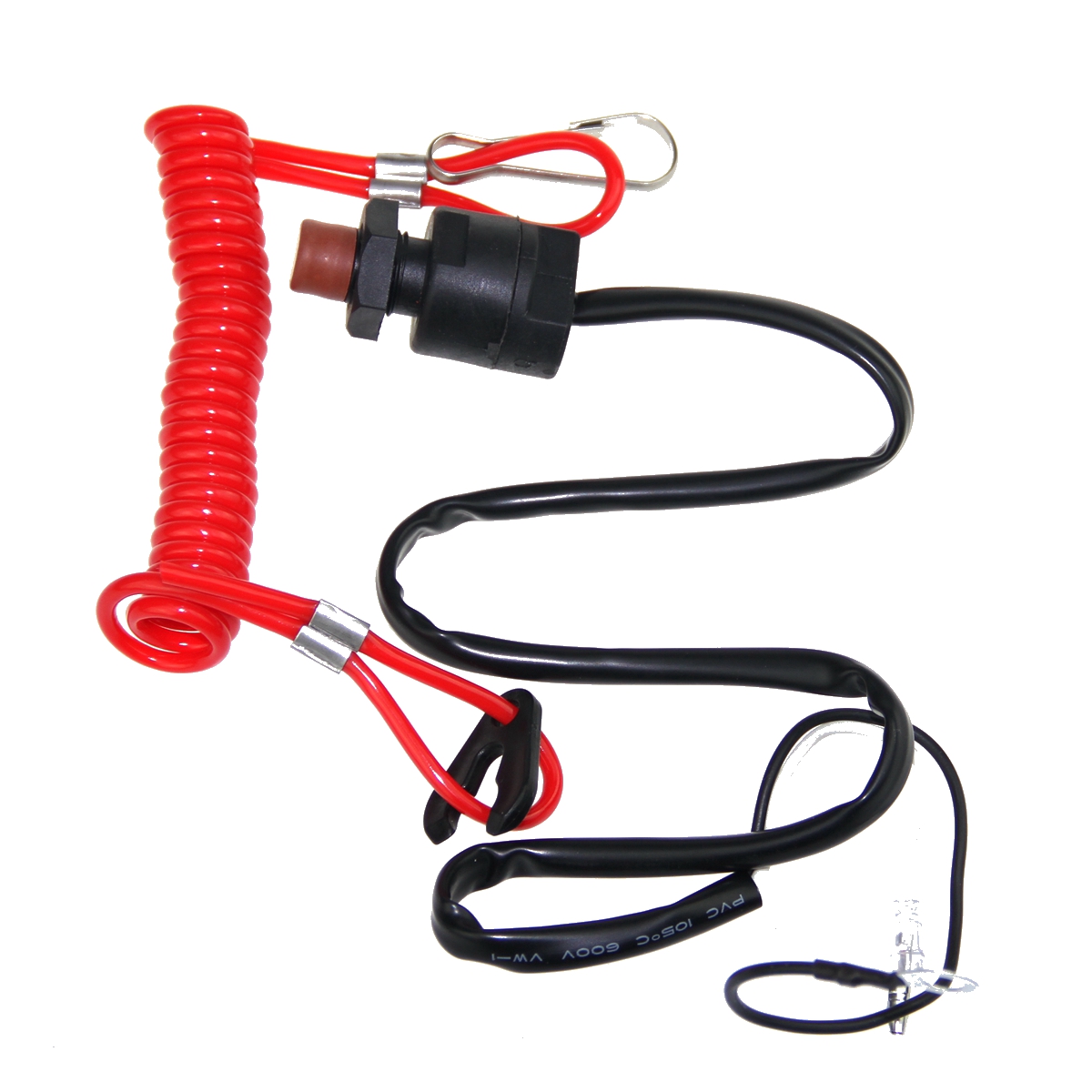 6E9-82575-09 Kill Stop Switch Safety Lanyard for Yamaha Outboard Motor ...
