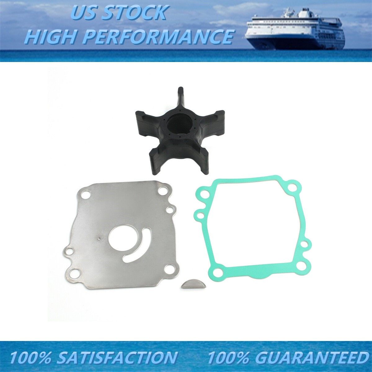 17400-90J20 New Water Pump Impeller Service Kit for DF 90 DF 115 DF ...