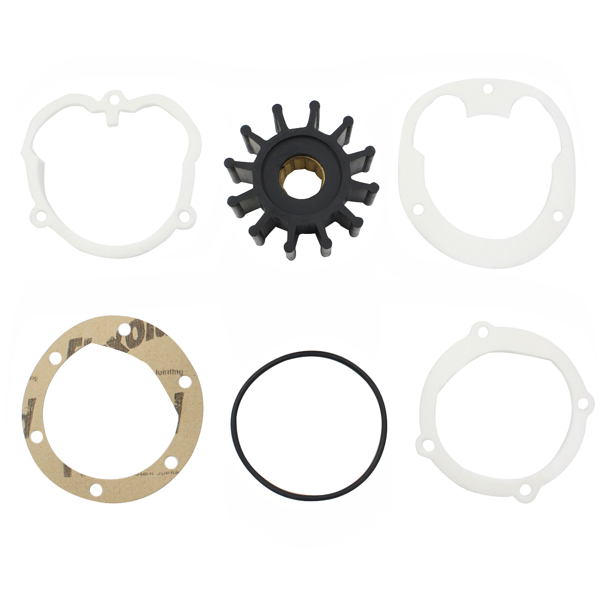 New Sea Water Cooling Pump Impeller Kit for Volvo Penta 4.3L 5.0L 5.7L ...