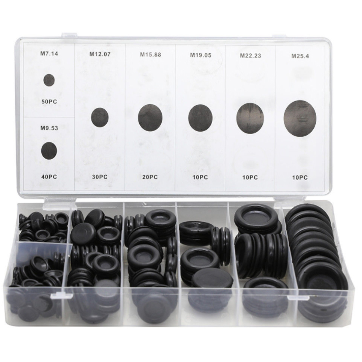 170Pcs/Set for Car Rubber Grommet Firewall Hole Plug Electrical Wire ...