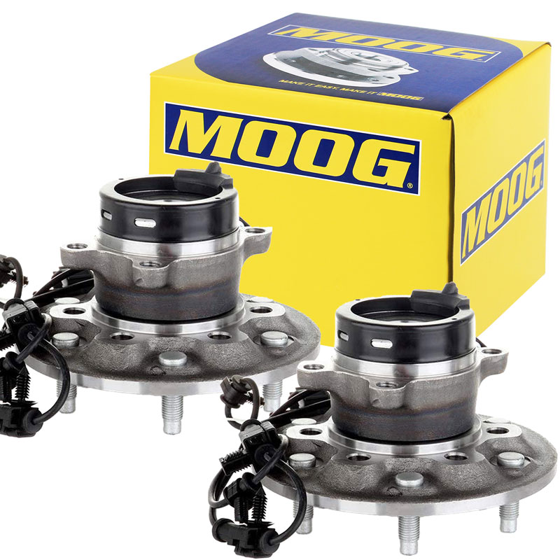 (2) MOOG Front Wheel Bearing & Hub for 2004 - 2008 Chevy Colorado GMC ...