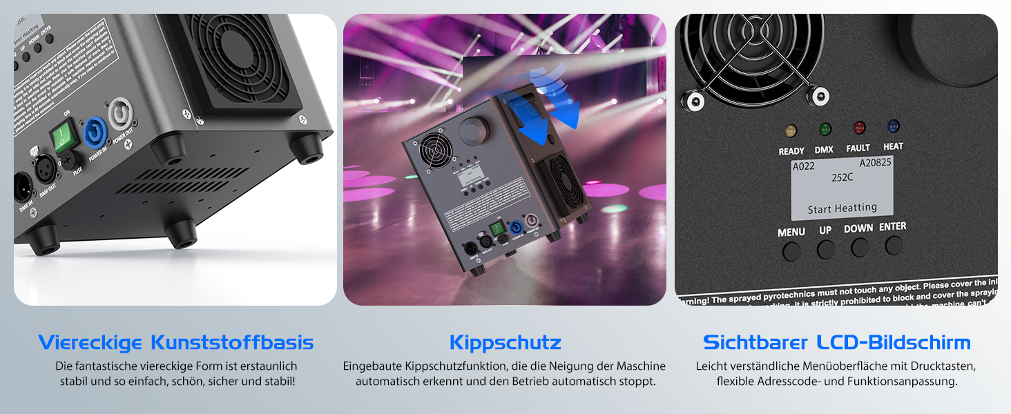 4X 1200W Cold Spark Machine Sparkular Funkenmaschine for Dávid Januš ...